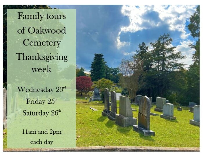 History Written in Stone Tours - Historic Oakwood Cemetery